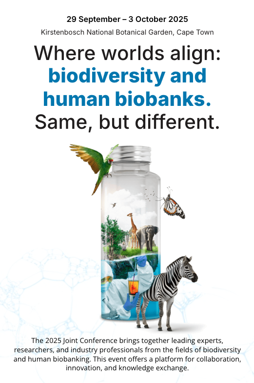 Joint Biobanking Conference 2025 - Biodiversity Biobanks SA